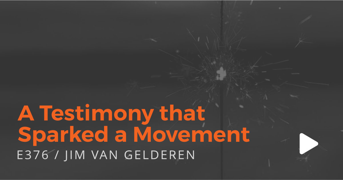 A Testimony that Sparked a Movement - theegeneration.org